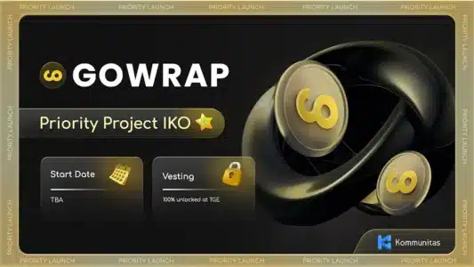 Kommunitas Priority Project Upcoming IKO Sales — GoWrap - BitcoinWorld